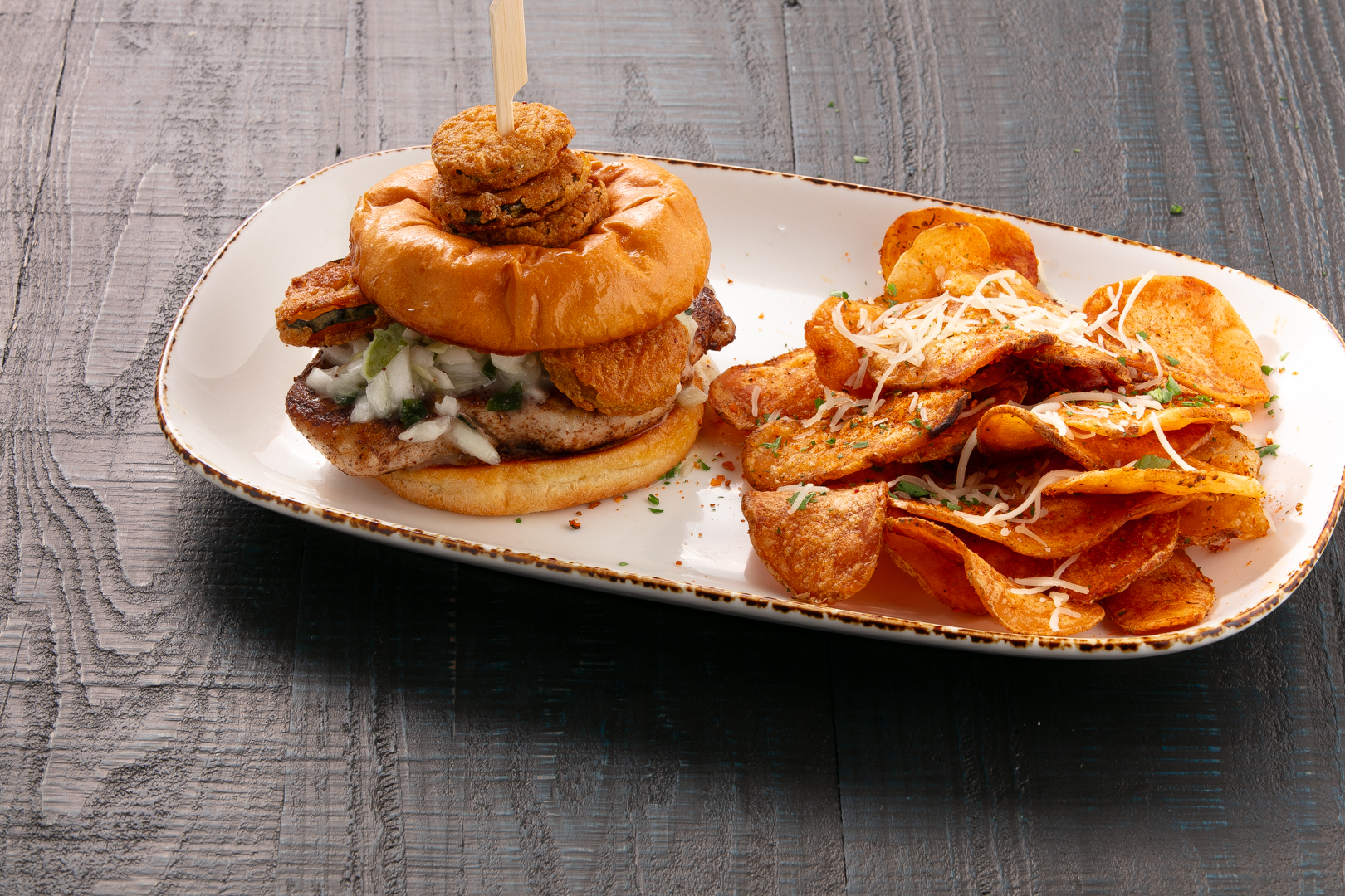 Caribbean Jerk Apple Slaw Chicken Sandwich - Gordon Food Service