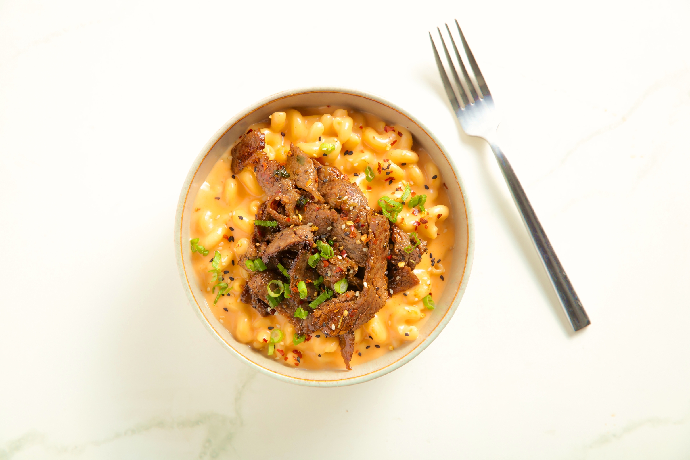 Seoul-Style Bulgogi Mac & Cheese - Gordon Food Service
